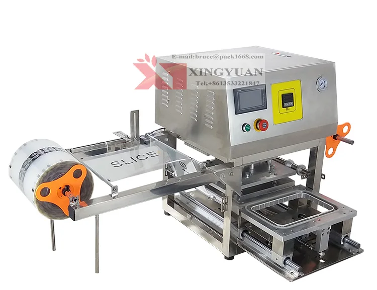 New Model Automatic Pp/pet/pe Tray/ Bowl/box Sealing Machine/sealer ...