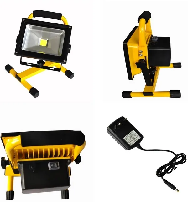 Rechargeable Led Floodlight For Night Work,Ip65 Portable Led Flood ...