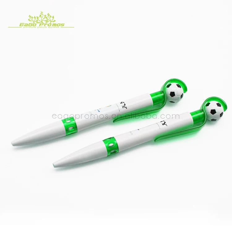 Shanghai Eago Promotional Novelty Gift Soccer Ballpoint Pen Football ...