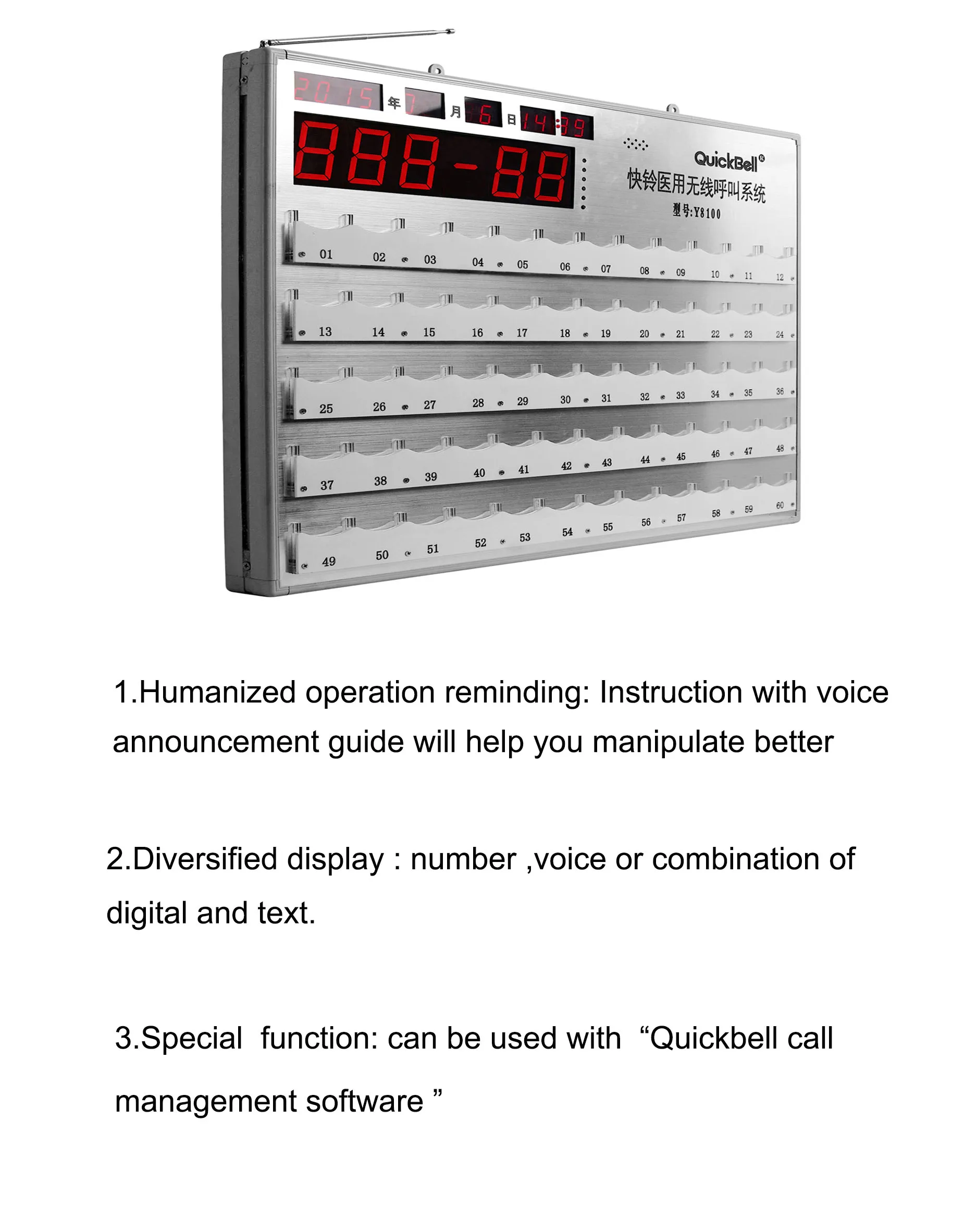 Wireless Long Range Hospital Service Calling System With Digital ...