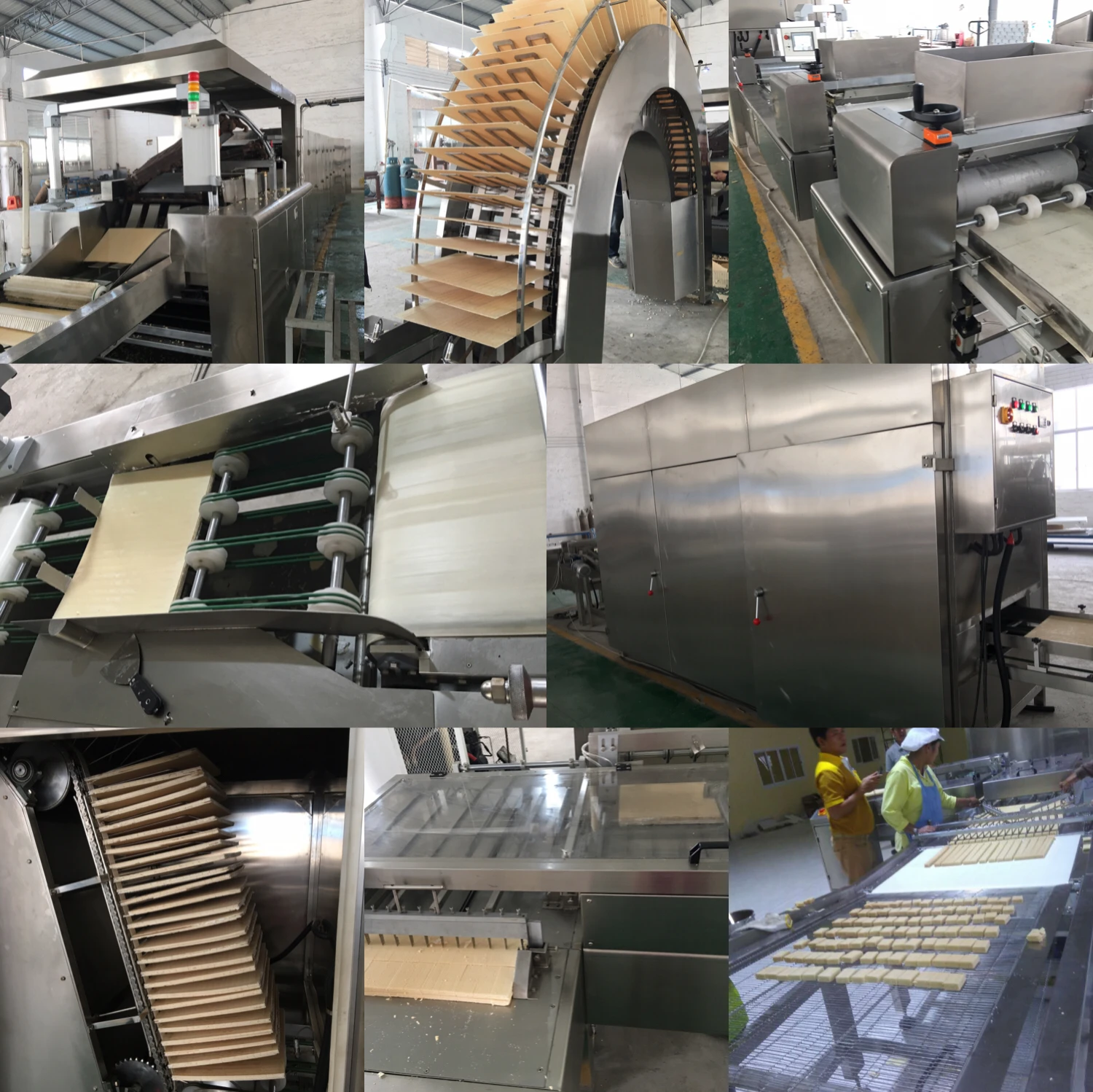 Wafer Equipment Bakery Ovens/tunnel Baking Oven - Buy Equipment Bakery ...