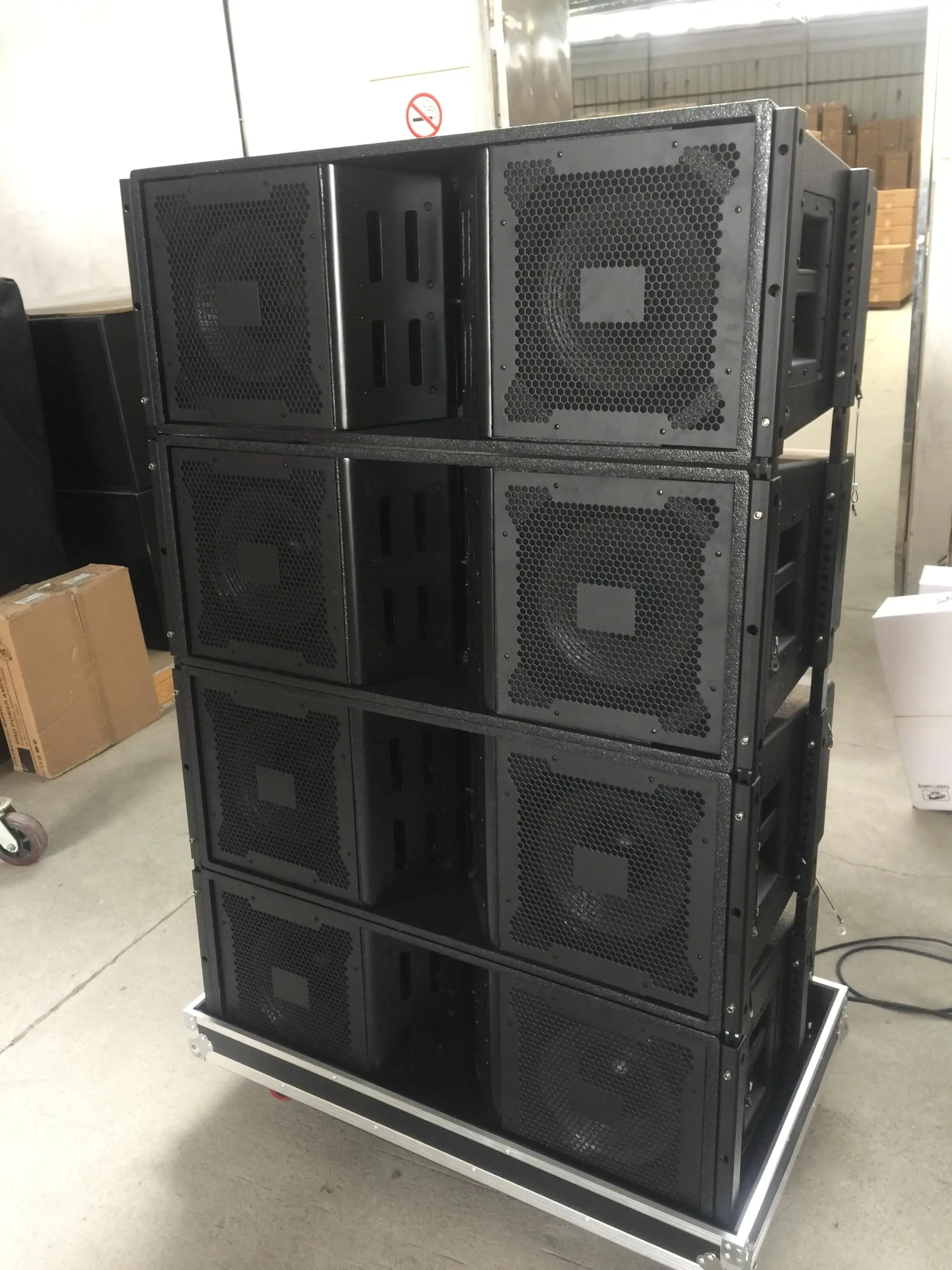 Three Way Dual 12"pro Line Array Speaker Vt4888 - Buy P Audio 12 Inch ...