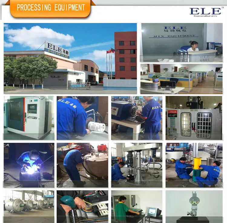Ele Exj-series Planetary Agitator With Scrapper And High Speed ...