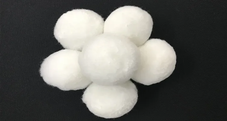 Good Elasticity Polyester Fiber Ball For Waste Water Treatment - Buy ...