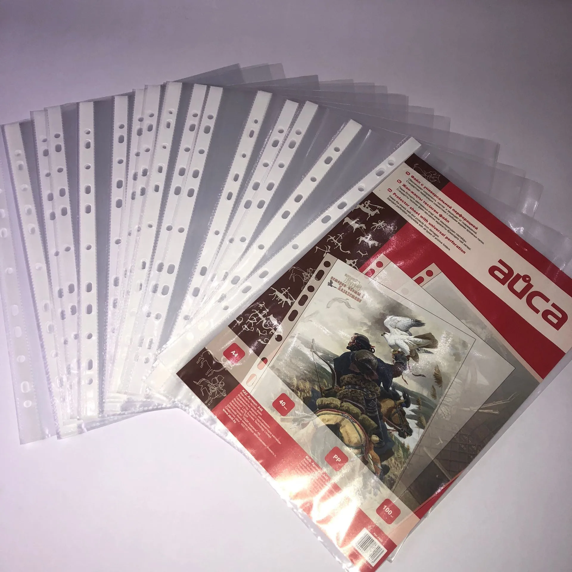 Office Supplies A4 Size Plastic File Folder Waterproof Pp Clear 11 ...