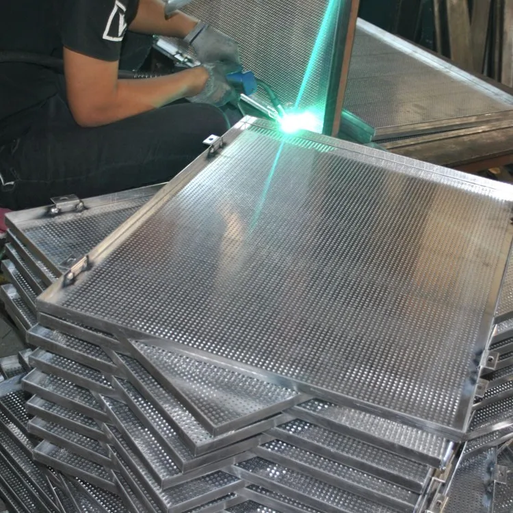 Stainless Steel Perforated Metal Drying Trays for Food Industry