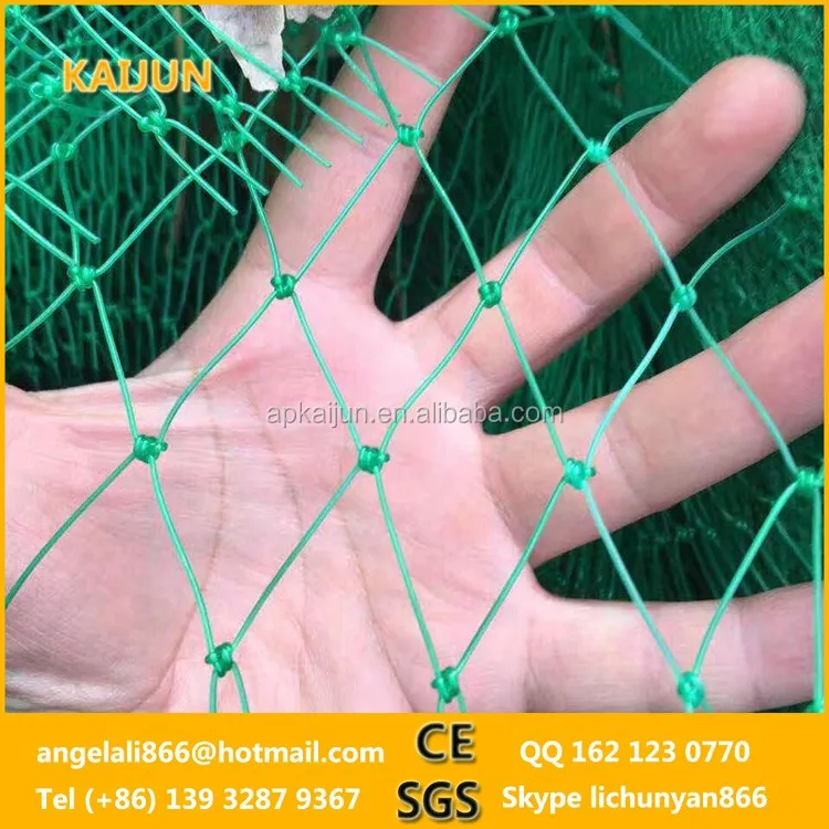 100%virgin Hdpe Green Knotless Netting,Knotless Bird Nets - Buy ...