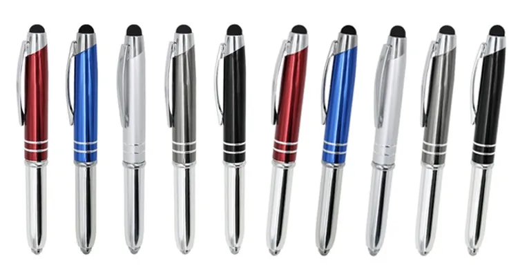 Metal Fancy 3 in 1 Gift Stylus Luxury Pens with Custom logo Promotion ...