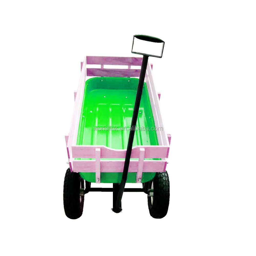 Garden Tool Wooden Kids Platform Children Trolleys - Buy Children ...
