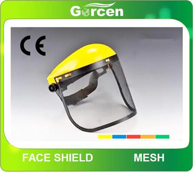 Ce En166 Pc Visor Protective Face Shield Worker Safety Face Shield With ...