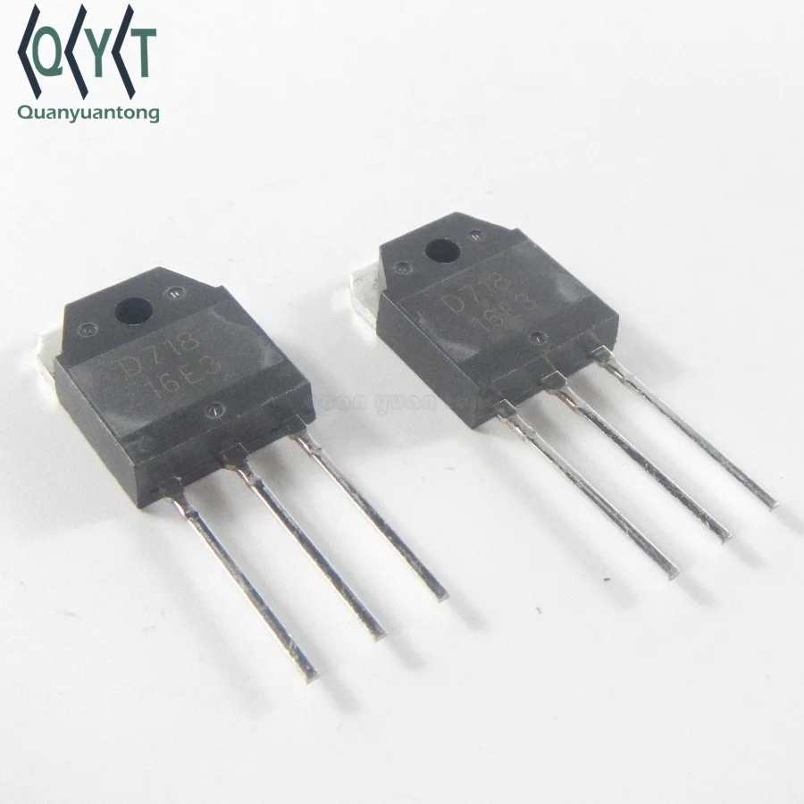 New Original Electronic To-3p Triode Transistor 2sd718 D718 2sb688 B688 ...