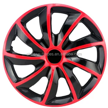 Fashion Design Two Color Car Wheel Caps 14 Inch Plastic Abs Pp Car ...