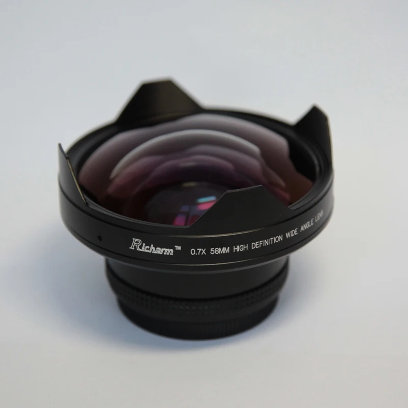 High Quality 37mm 0.42x Fisheye Lens with Macro - Samsung Compatible