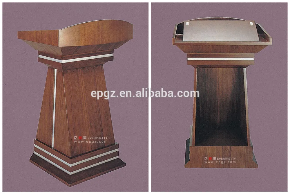 Factory Customized Church Pulpit Wood Speech Pulpit For Church - Buy ...