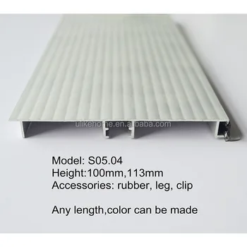 100mm Aluminum Baseboard Kitchen Baseboard - Buy Cheap Baseboard ...