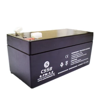 12 Volt Lead Acid Calcium Battery Of 12v3.2ah - Buy Free Mantainence ...