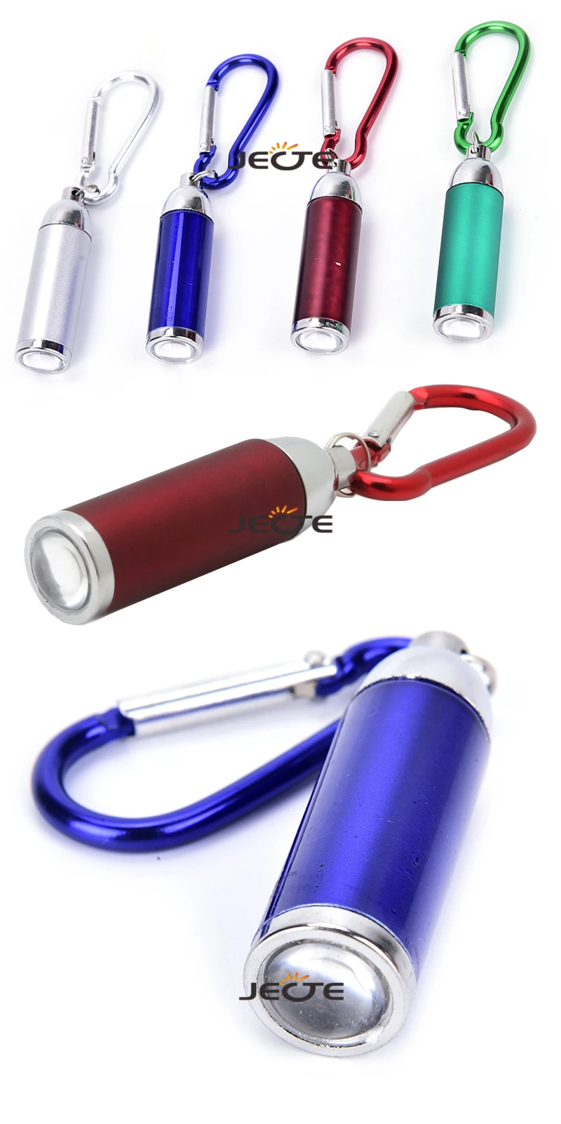 1 Pcs Mini Led Keychain Flashlight Key Chain Portable Tube Keyring ...