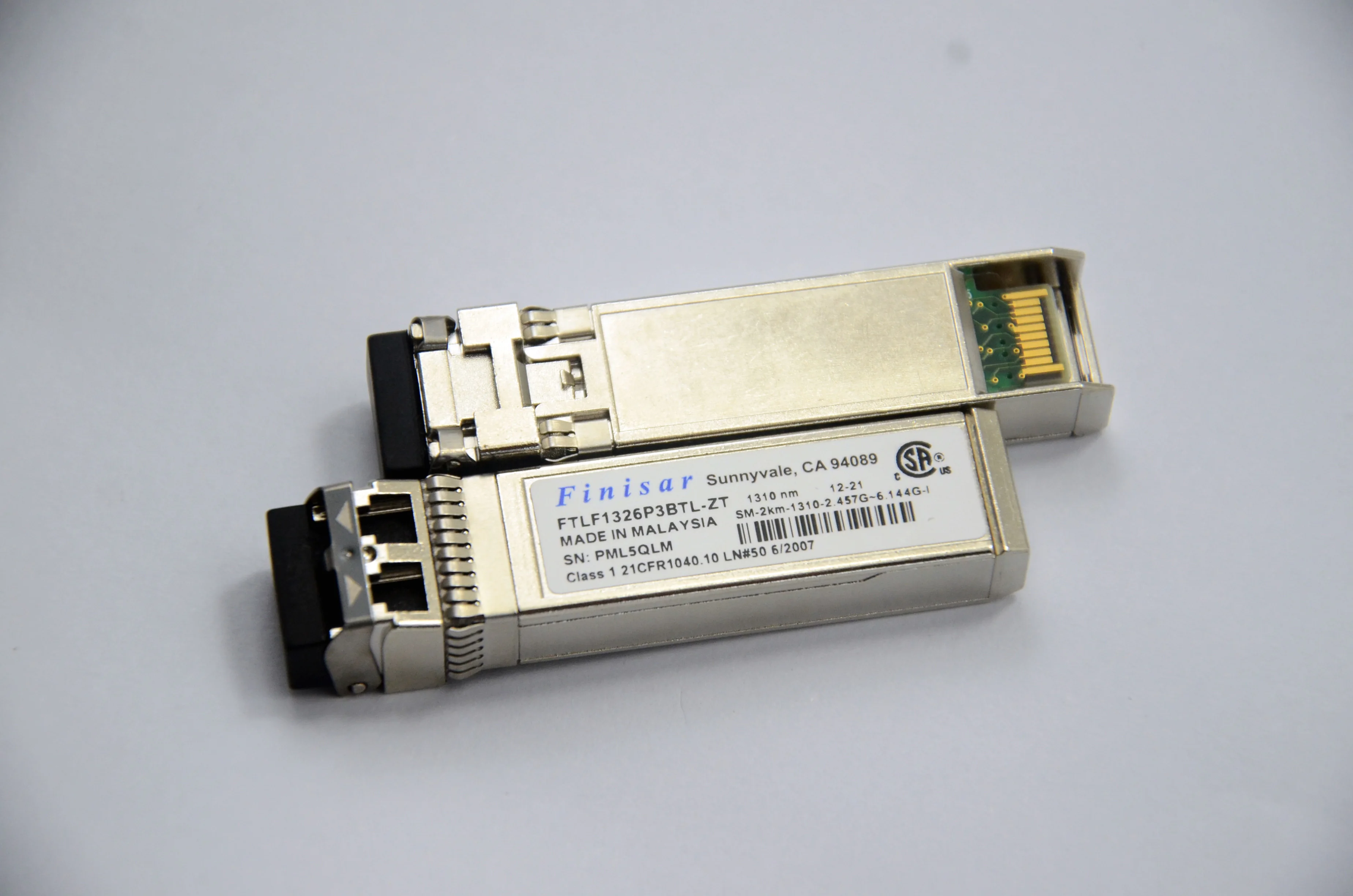 Original Finisar Sfp Ftlf1326p3btl-zt 2km 1310nm Optics 6g Transceiver ...