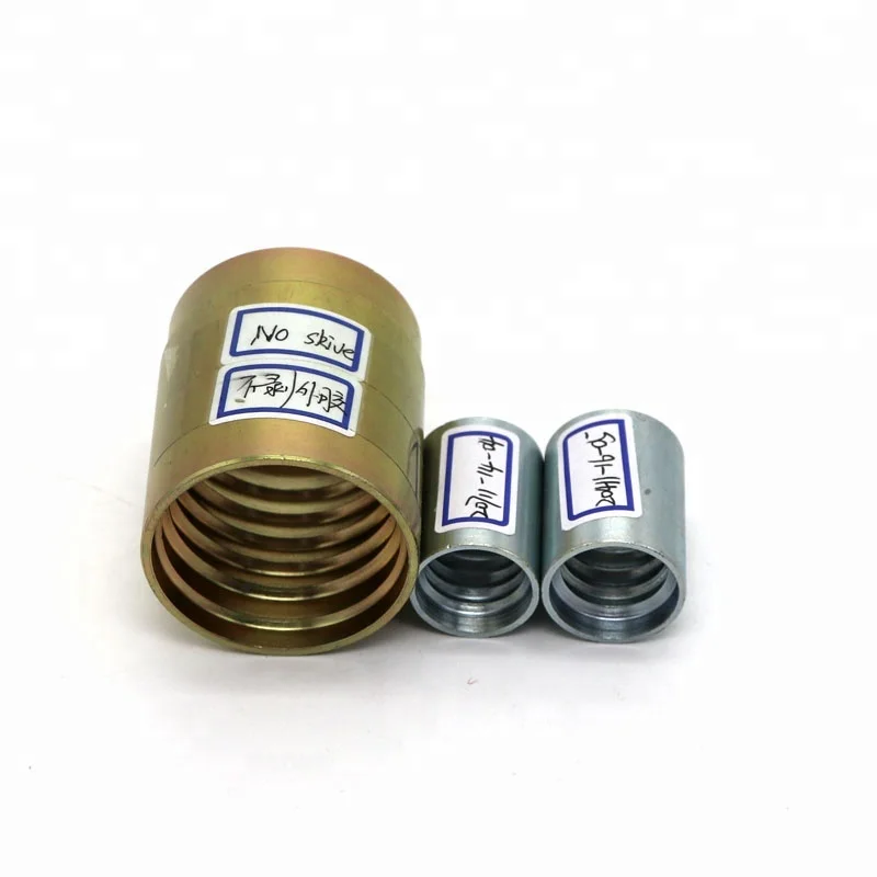 All Size Hydraulic Hose Ferrule Fittings Internal Pipe Sleeves Crimp ...