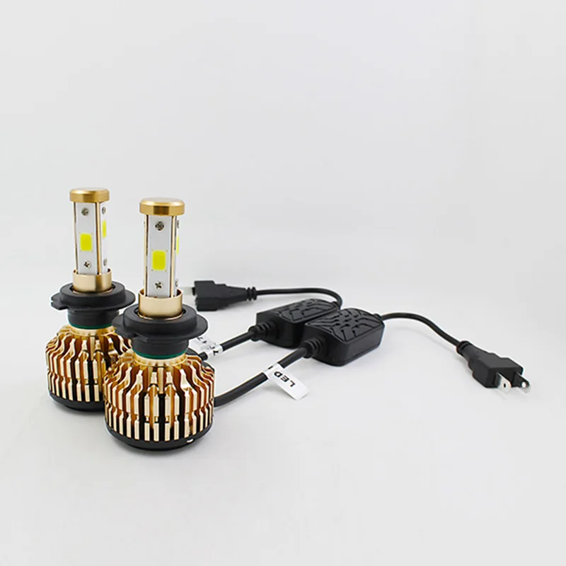 Super Bright Auto Lighting E4 4 Side Waterproof 50w 20000 Lm 6000k H4 ...