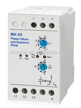 Mk-05 Phase Failure Phase Sequence Relay - Buy Mk-05 Phase Failure ...