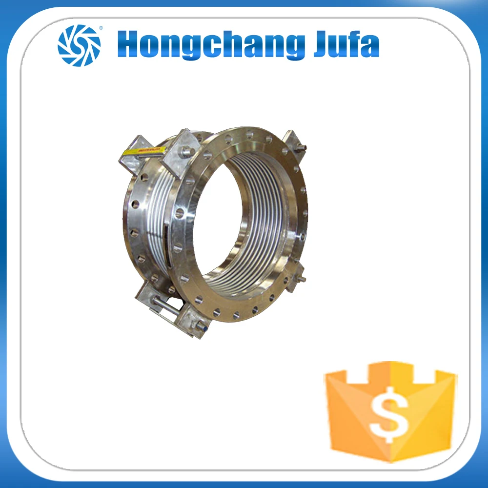 8 Inch 200mm Steel 304 Flanged Pipe Expansion Coupling Joint Bellows ...