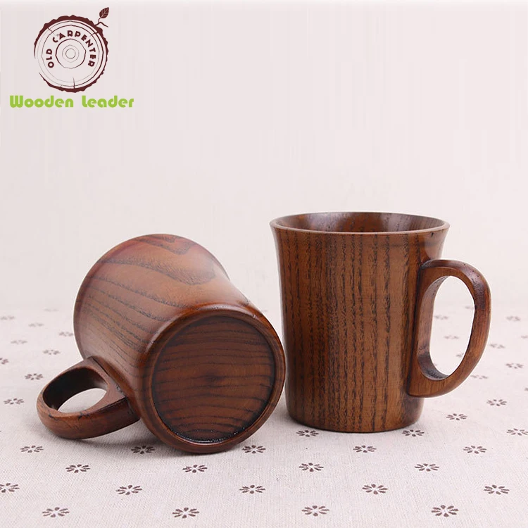Wholesale Natural Wooden Customtea Cups Fashion Wood Coffee Cup - Buy ...