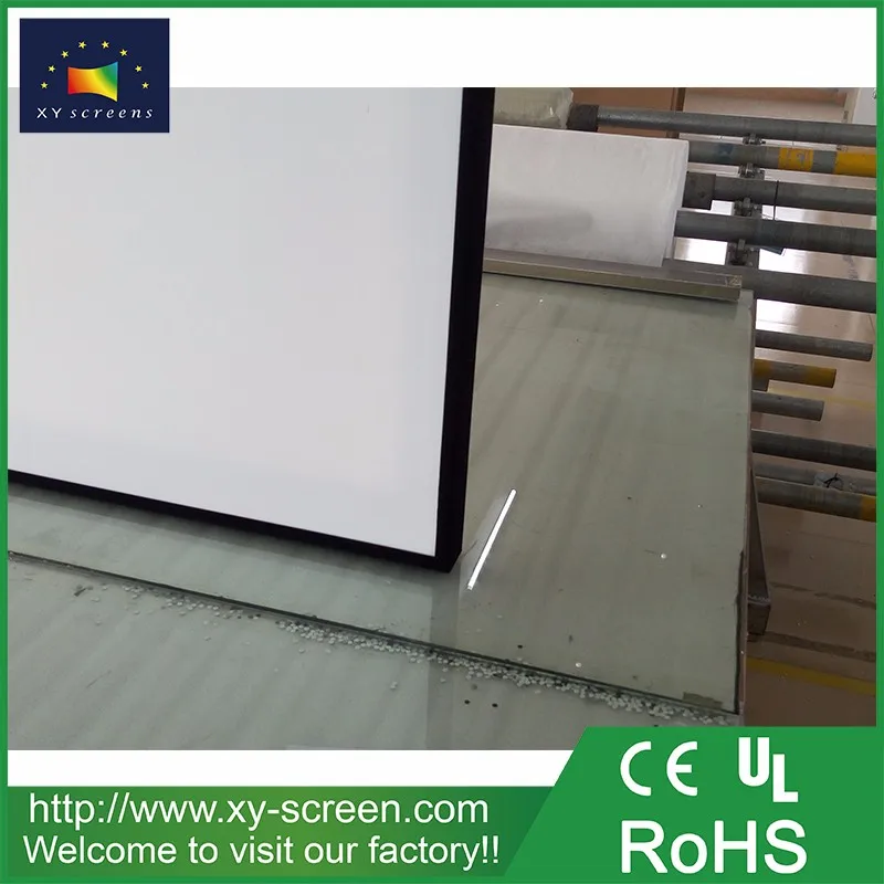 Xyscreen Zero Edge 160 Inch Deluxe Narrow Fixed Frame Projector Screen ...