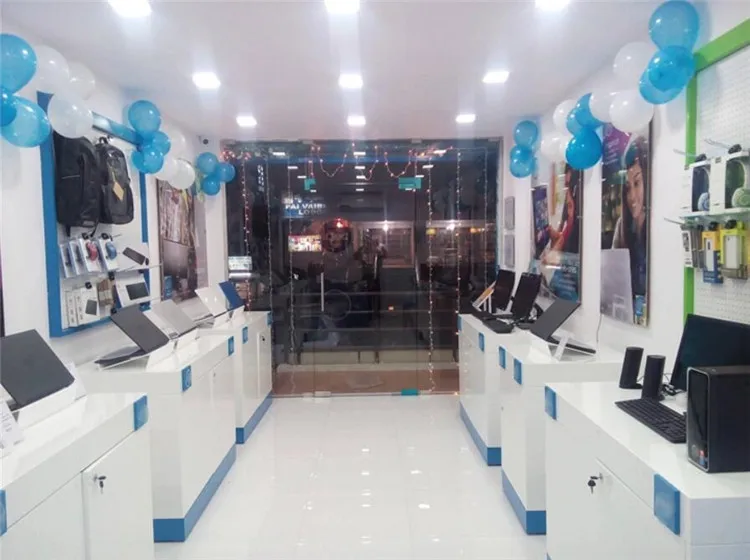 Laptop Showroom Design Retail Store Display Modern Computer Laptop Shop ...
