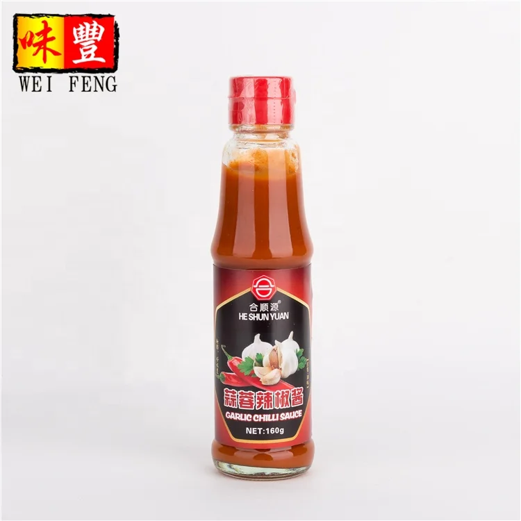 Chinese Food Condiments Garlic Chili Sauce With Brc/haccp/halal - Buy ...