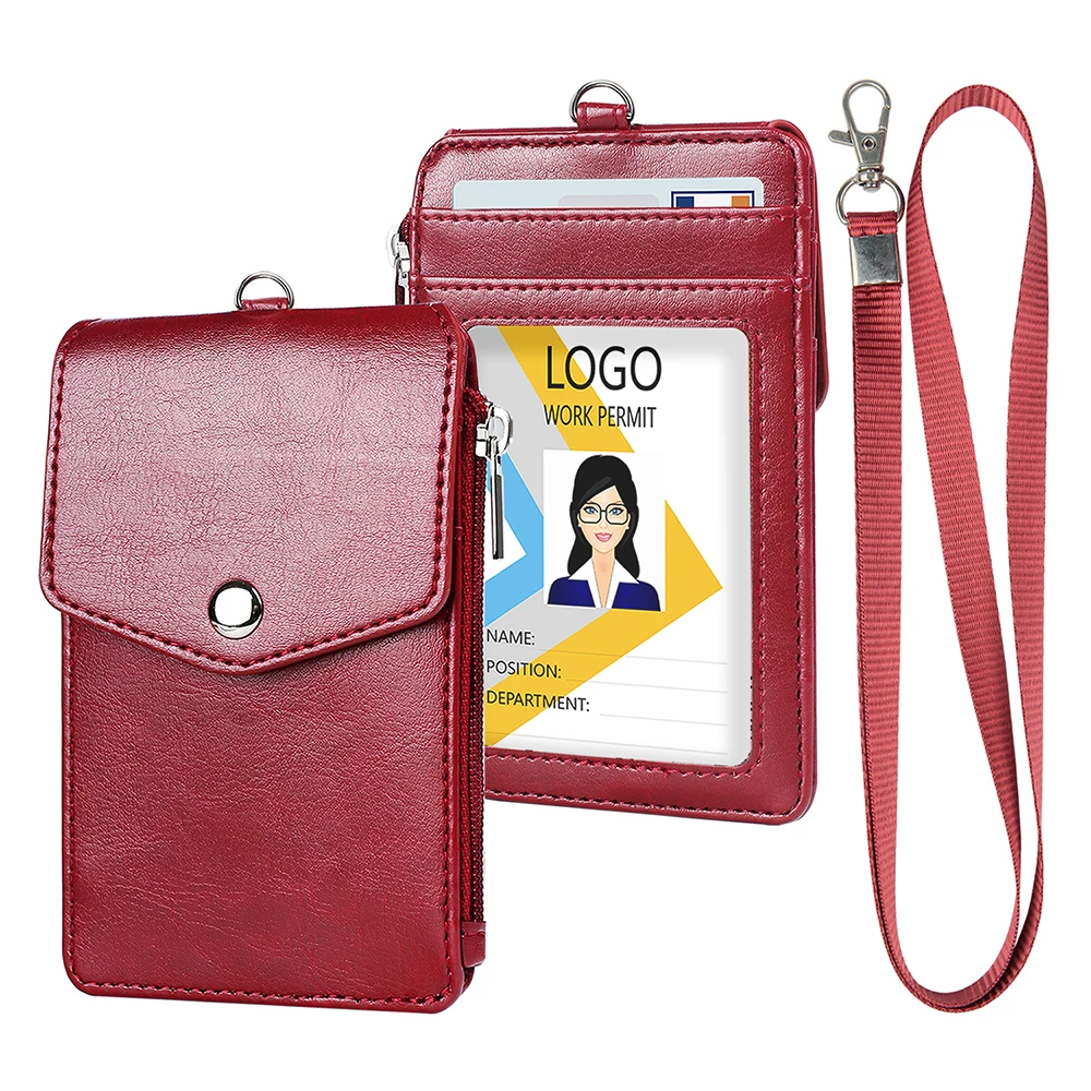Personalized Customizing Name Tag Id Badge Holder Wallet Employee 