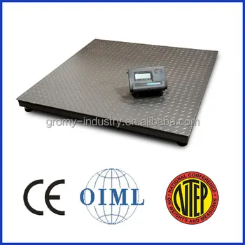 Digital Weighing Scales 1000kg 1ton 3 Ton Industrial Floor Weighing ...