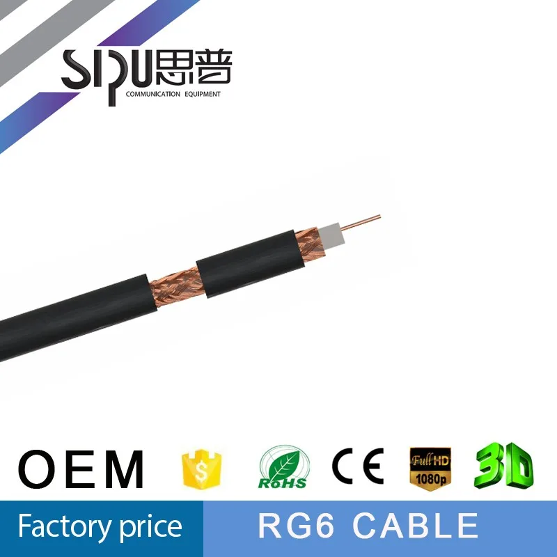 Sipu Hd Tv Rg6 Coaxial Cable With Power Rg6+power Cable Coaxial Cable ...