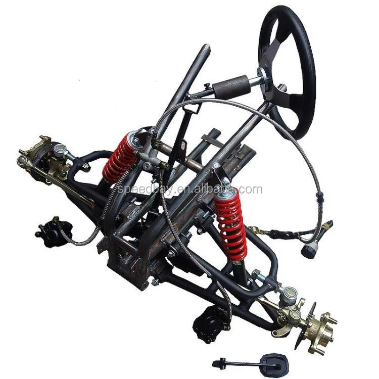 Atv Go Kart Karting Diy Motorcycle Front Axle Steering Suspension ...