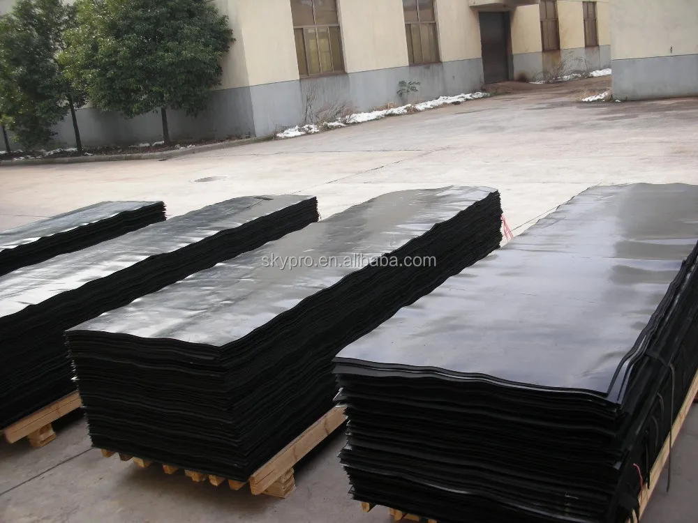 High Quality Smooth Embossed Commercial Grade Rubber Sheets