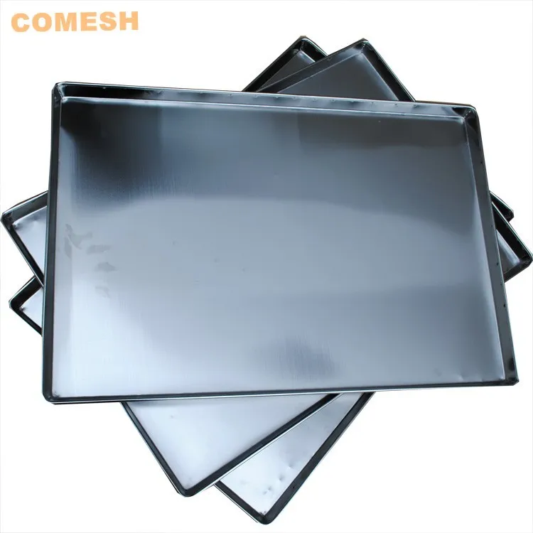 Food Grade 304 Stainless Steel Oven Pan Tray / Metal Food Plate - Buy ...