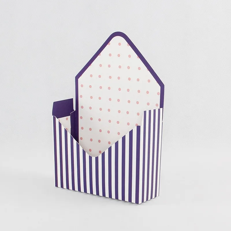 Envelope Shaped Foldable Bouquet Cardboard Gift Box