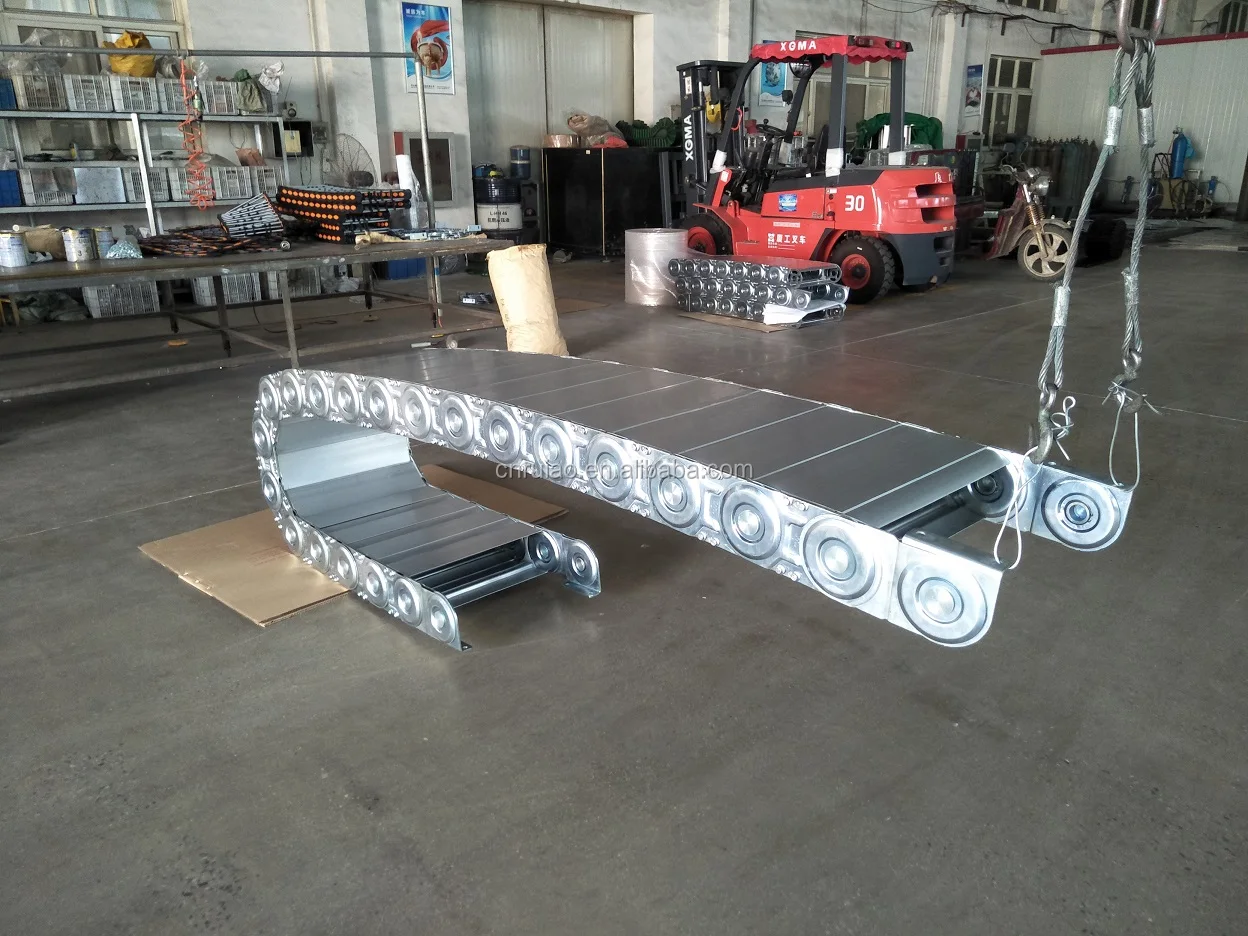 RUIAO Flexible Conduit Bridge - Durable Metal Drag Chain