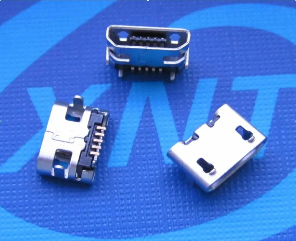 B Type 5 Pin Micro Usb Magnetic Charging Cable Connector With Fixing ...