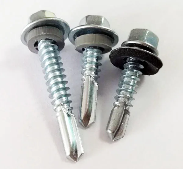 DIN7504K Self Drilling Roofing Screw - Hex Head Ruspert Coating