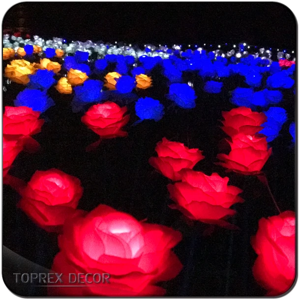 Lighted Artificial Flower With Led For Outdoor Event Decoration - Buy ...