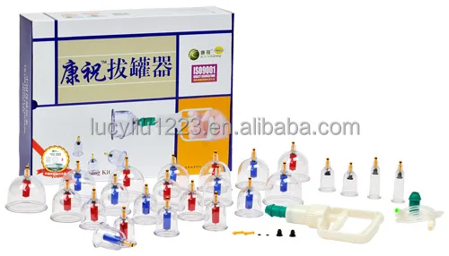 Steady Ease 24 Cup Set - Kangzhu Cupping Cups for Therapy