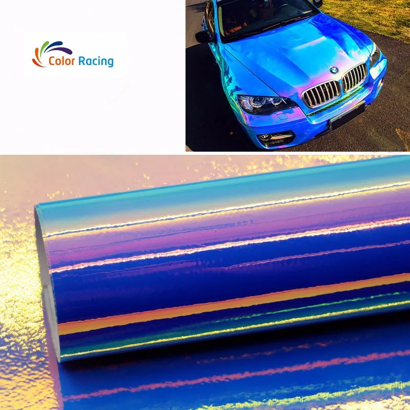Car Color Changing Holographic Iridescent Vinyl Sticker