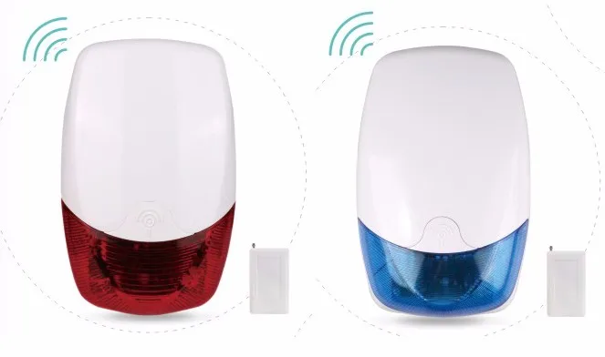 Battery Powered Siren - Wireless Outdoor Lora Frequency