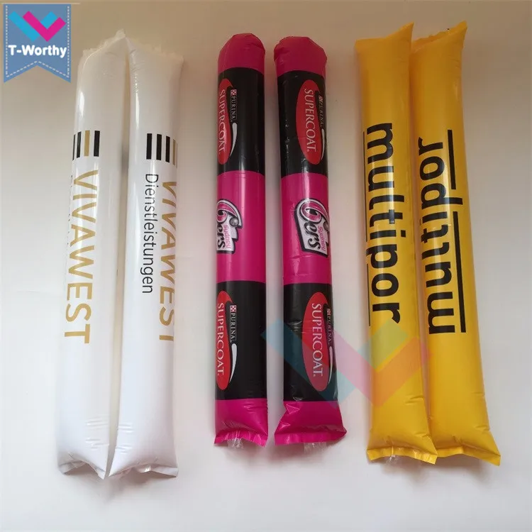 Promotional Cheering LED Inflatable Sticks - Thunder Sticks UK