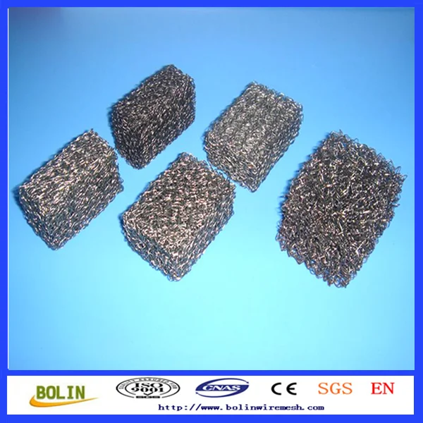 304 316 Stainless Steel Compressed Knitted Wire Mesh Gasket/knitted ...