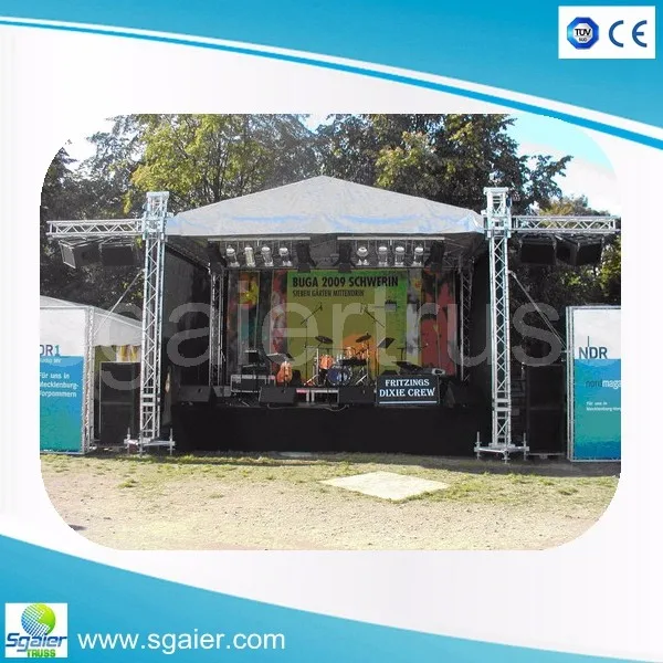 Easy Install 100mm Stage Decorative Spigot Mini Truss Aluminum ...