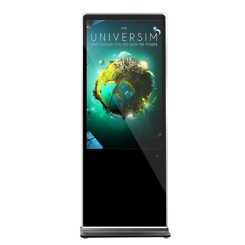 55 Inch Touch Screen Lcd Flat Screen Stand Tv For Advertising - Buy 55 ...