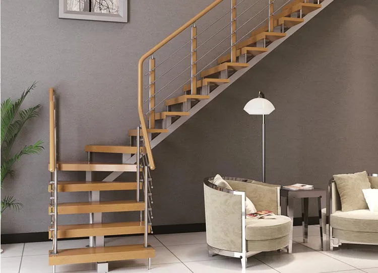 Prefab Customized Simple Design Residential Modular Stairs - Buy ...
