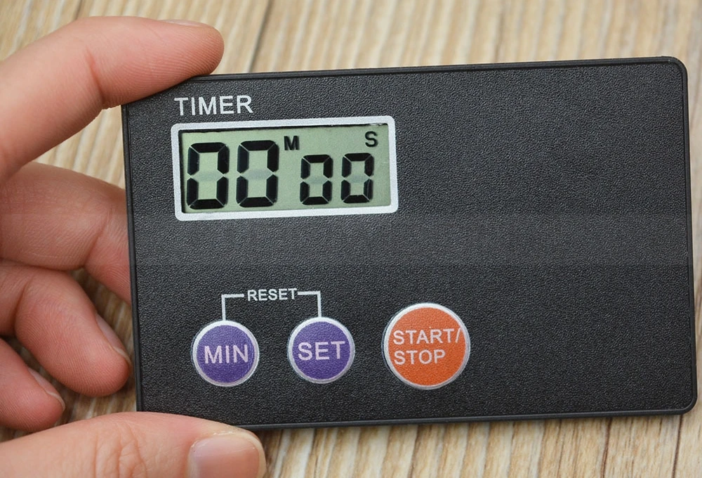 Mini Portable Card Timer Digital Kitchen Timer With Magnetic - Buy ...